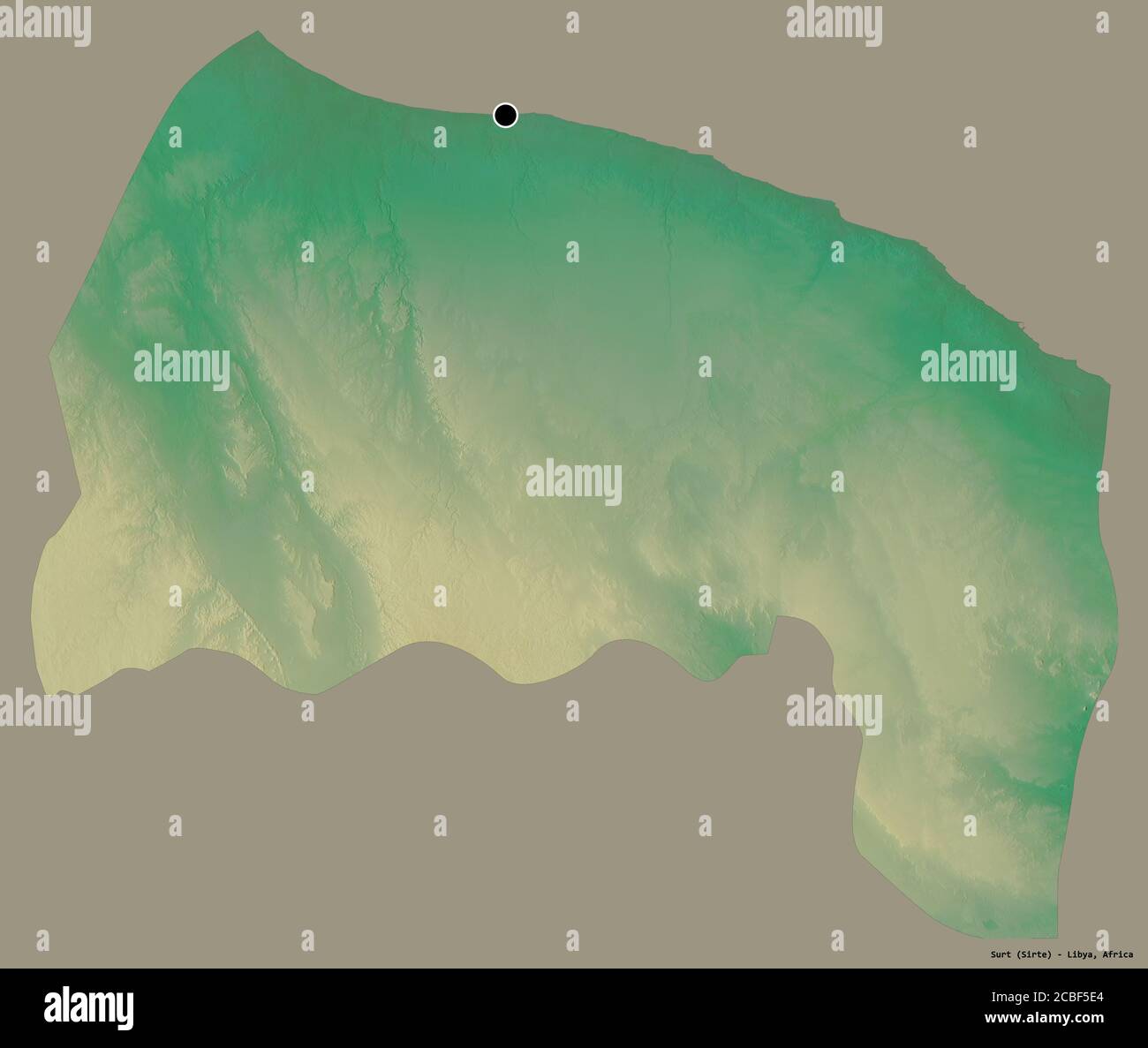 Map of sirte hi-res stock photography and images - Alamy