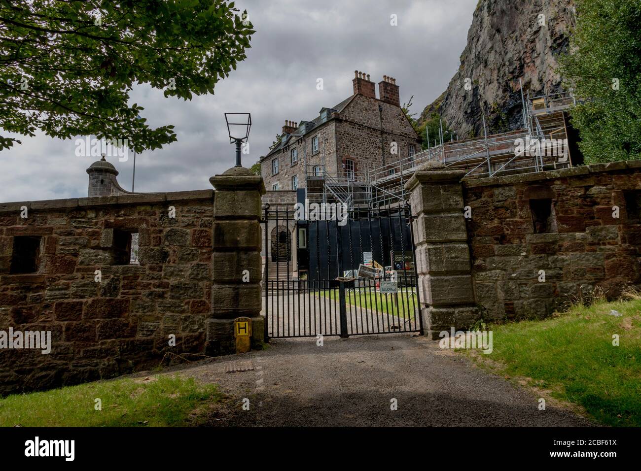 Dumbarton Castle views Stock Photo - Alamy