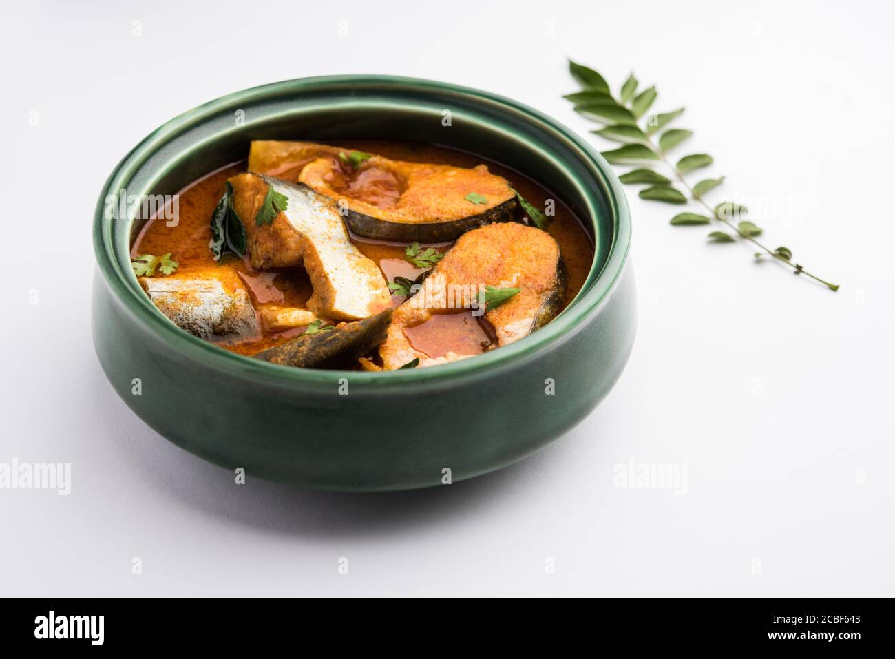 Spicy Fish Curry - kerala, konkan, bengal, goa style in Red and brown ...