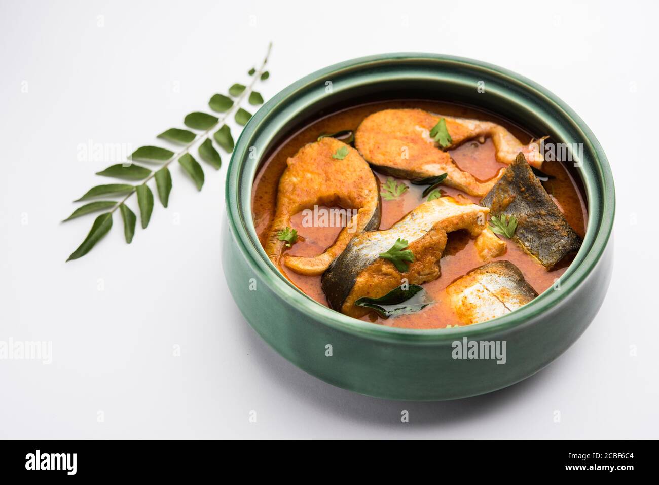 Spicy Fish Curry - kerala, konkan, bengal, goa style in Red and brown ...