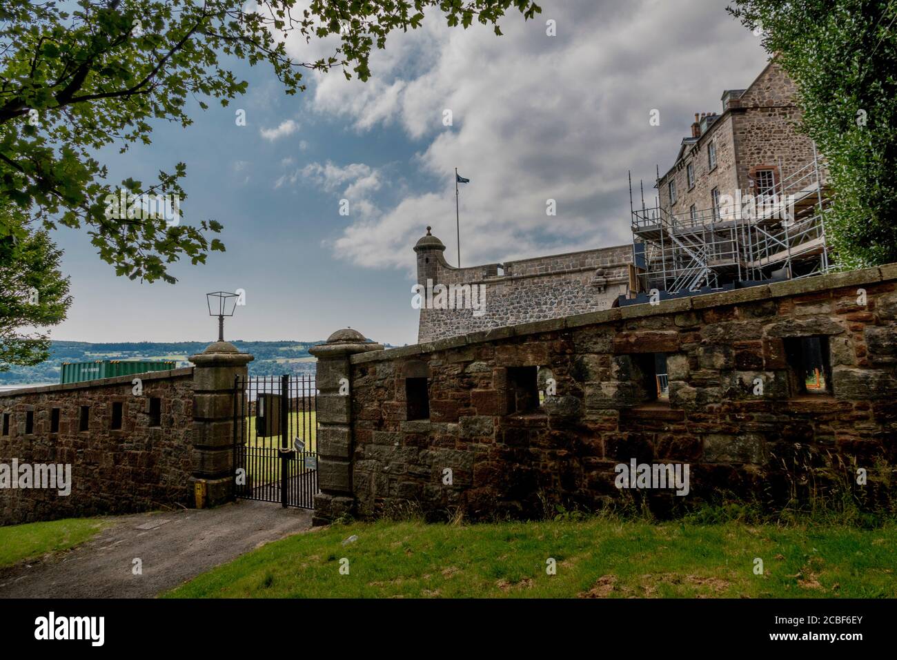 Dumbarton Castle views Stock Photo - Alamy