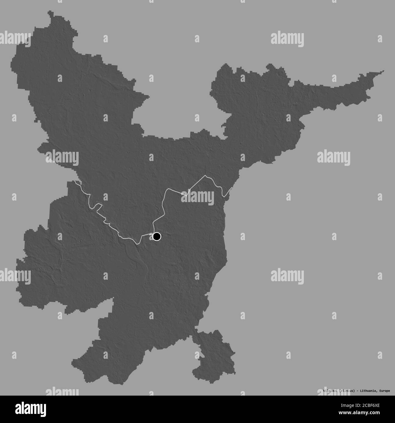 Vilna on a map hi-res stock photography and images - Alamy