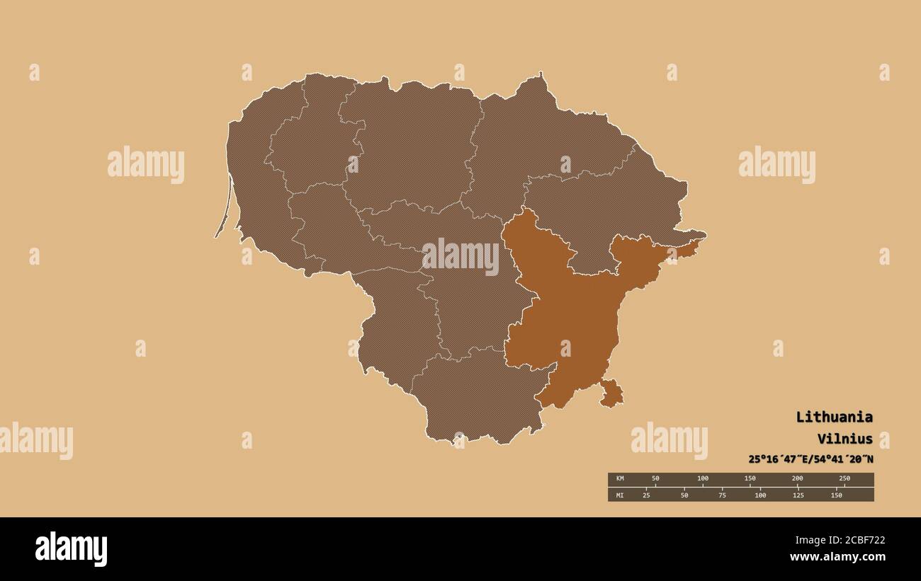 Vilna map hi-res stock photography and images - Alamy