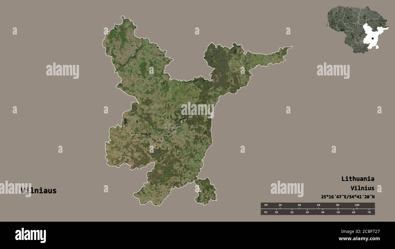 Map of vilna hi-res stock photography and images - Alamy
