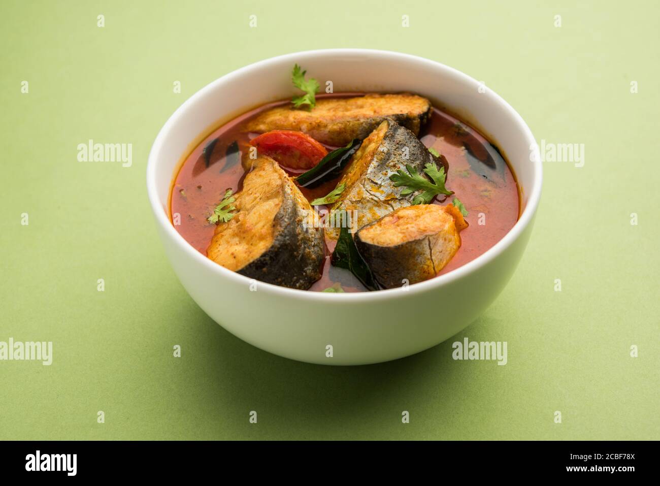 Spicy Fish Curry - kerala, konkan, bengal, goa style in Red and brown ...