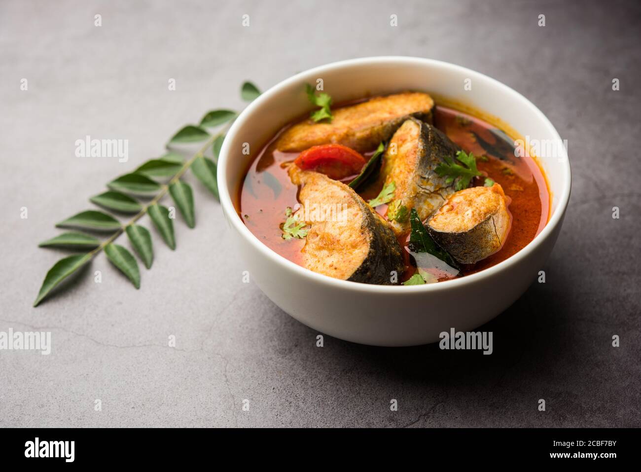 Spicy Fish Curry - kerala, konkan, bengal, goa style in Red and brown ...