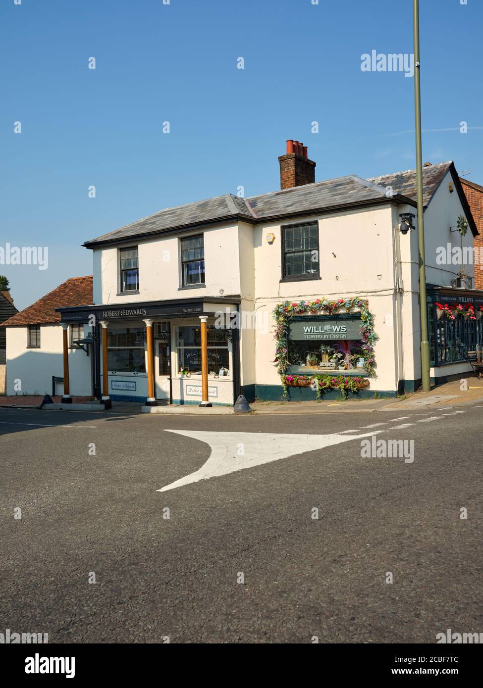 Reigate High Street Shop and house architecture in Reigate Surrey ...