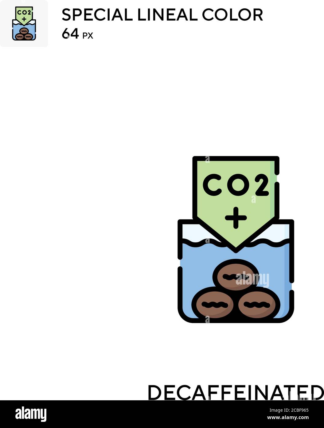 Decaffeinated Simple vector icon. Decaffeinated icons for your business ...