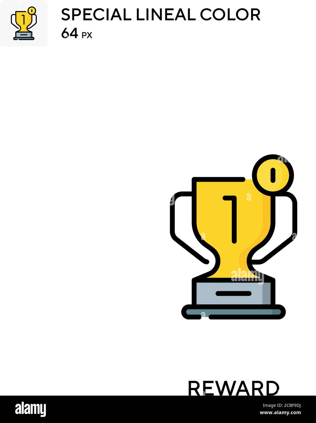 Reward Simple vector icon. Reward icons for your business project Stock ...