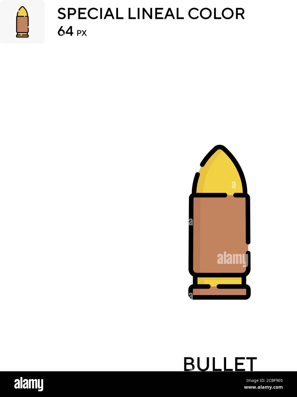 Bullet Simple vector icon. Bullet icons for your business project Stock ...