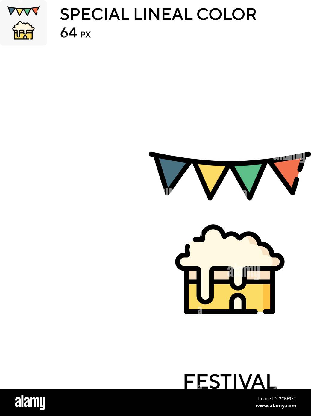 Festival Simple vector icon. Festival icons for your business project ...