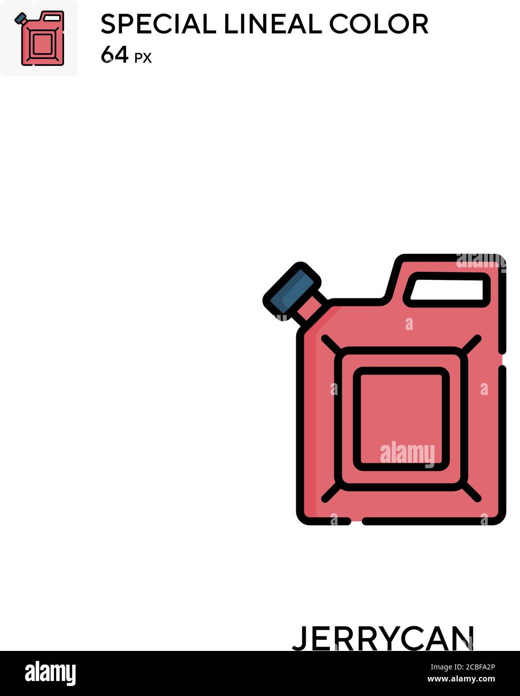 Jerrycan Simple vector icon. Jerrycan icons for your business project Stock Vector Image & Art ...
