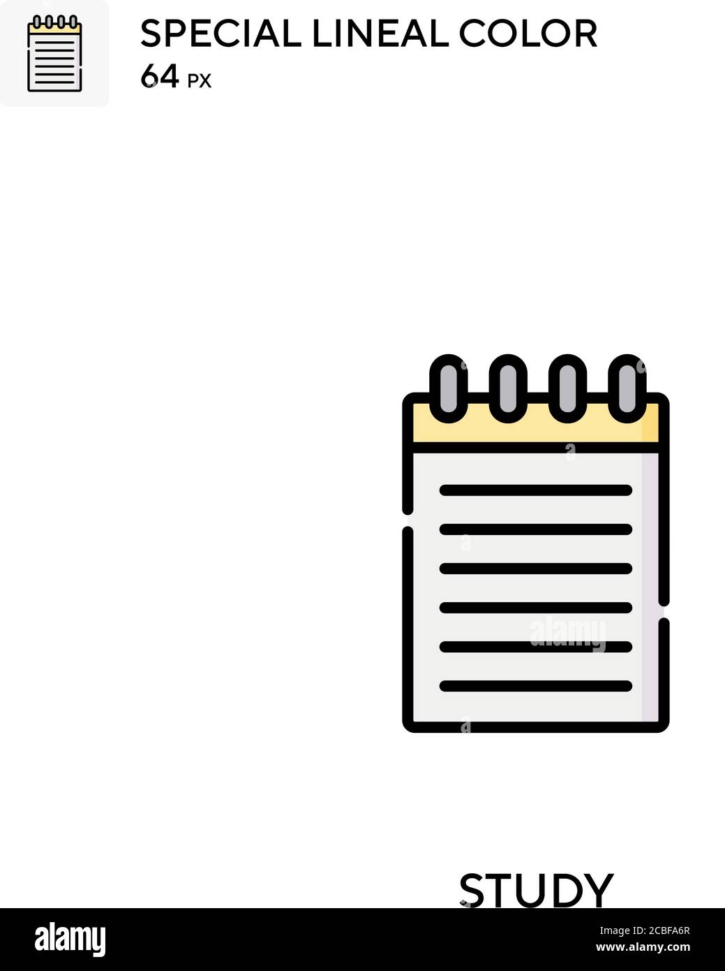 Study Simple vector icon. Study icons for your business project Stock ...