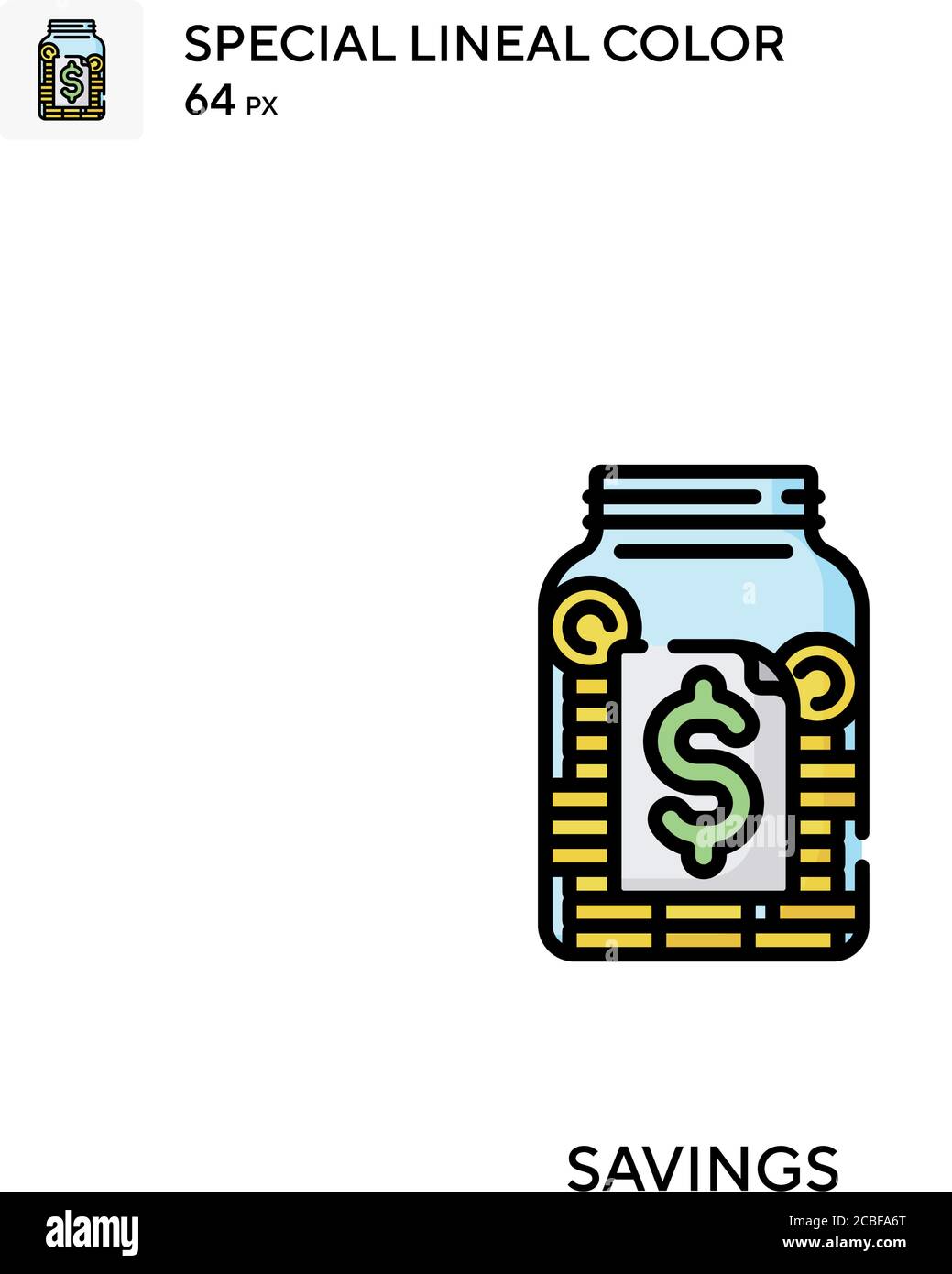 Savings Simple vector icon. Savings icons for your business project ...