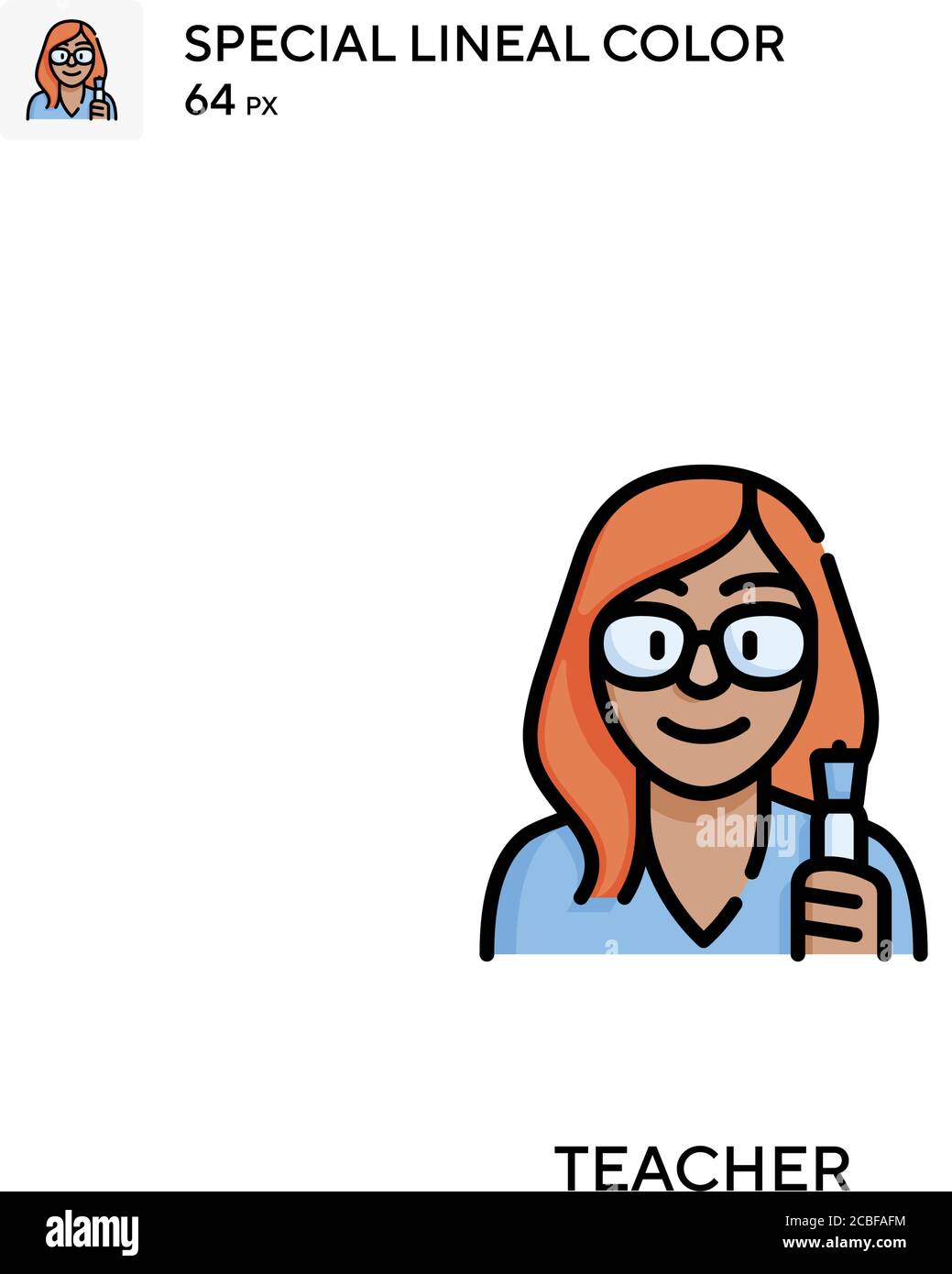 Teacher Simple vector icon. Teacher icons for your business project ...