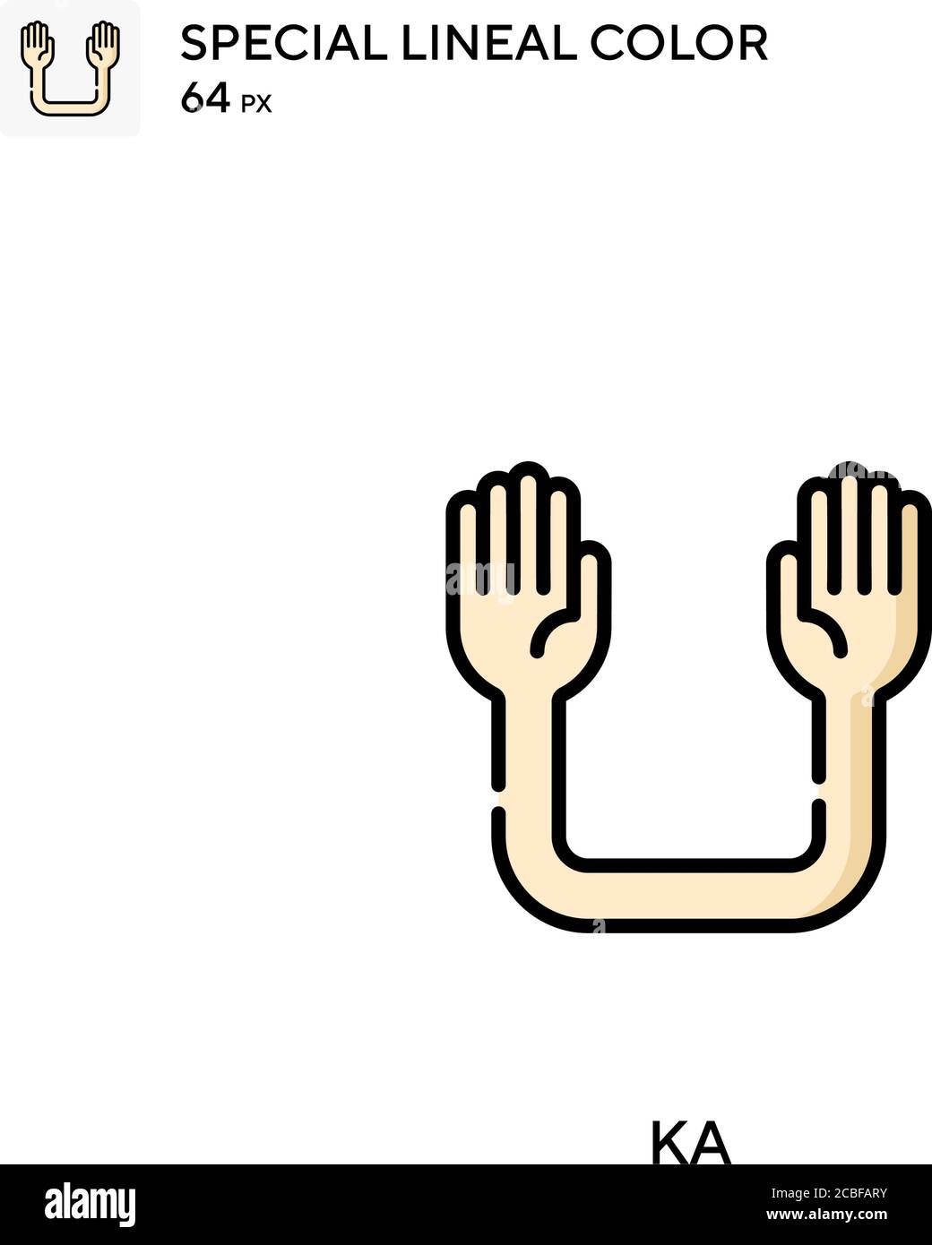 Ka Simple vector icon. Ka icons for your business project Stock Vector ...