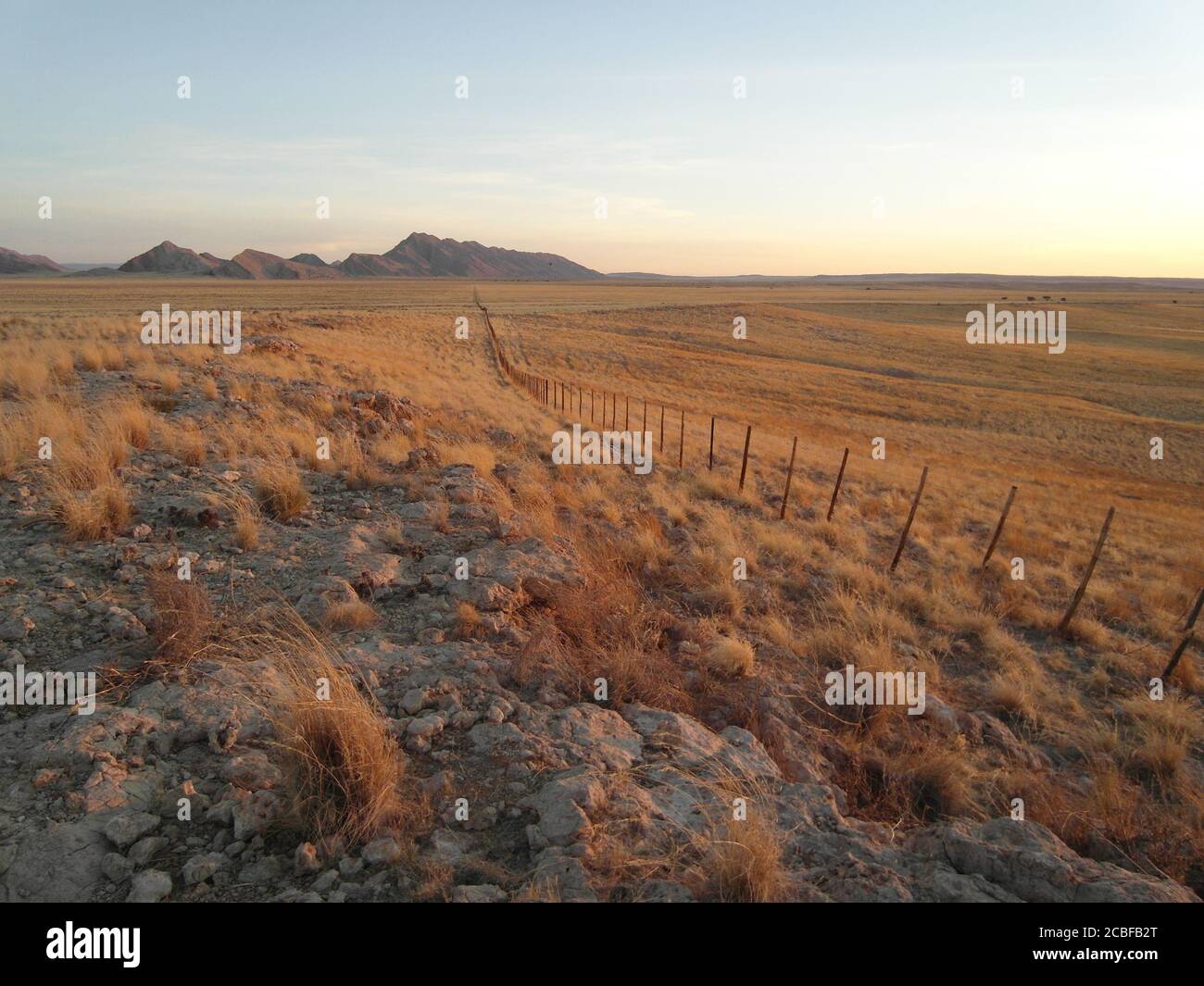 Vast expansive farm in Namibia Stock Photo - Alamy
