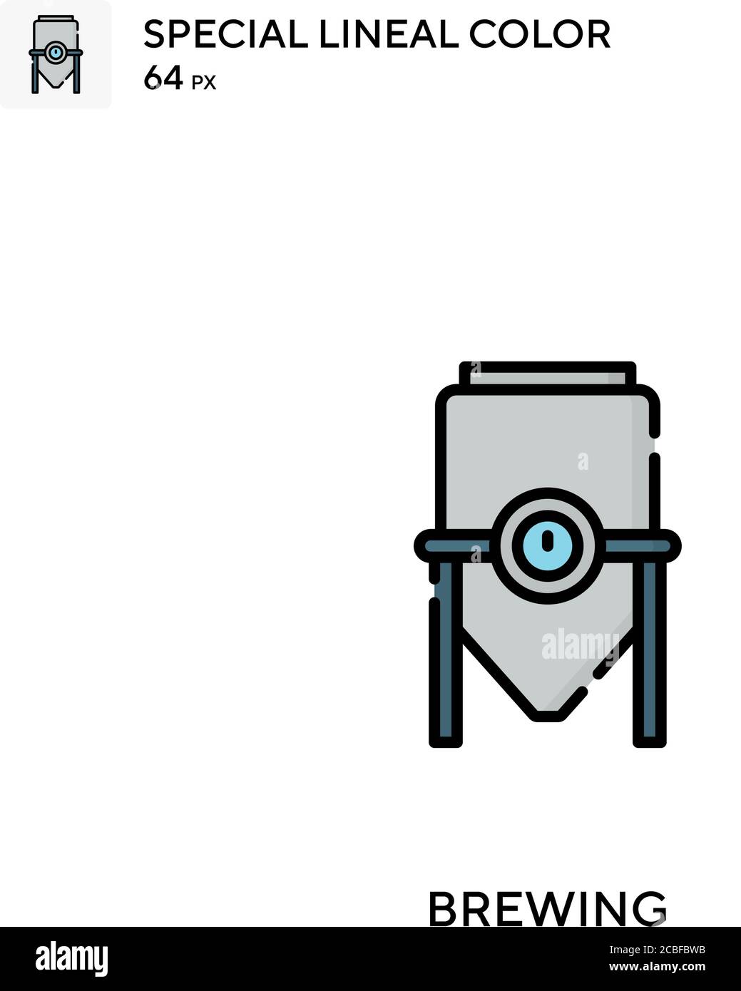 Brewing Simple vector icon. Brewing icons for your business project ...