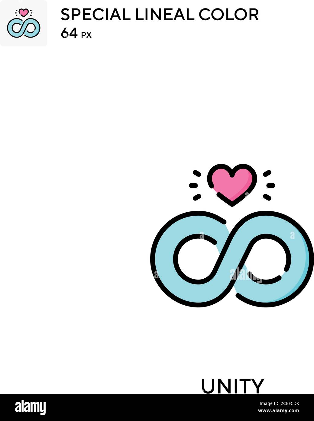 Unity Simple vector icon. Unity icons for your business project Stock ...