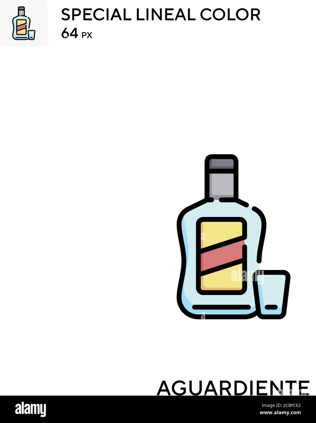 Aguardiente Simple vector icon. Aguardiente icons for your business project Stock Vector Image ...