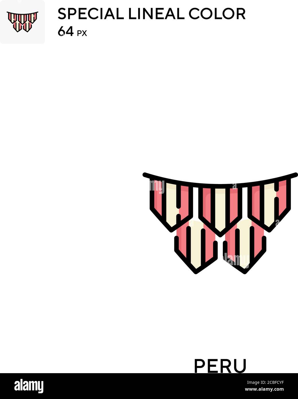 Peru Simple vector icon. Peru icons for your business project Stock ...