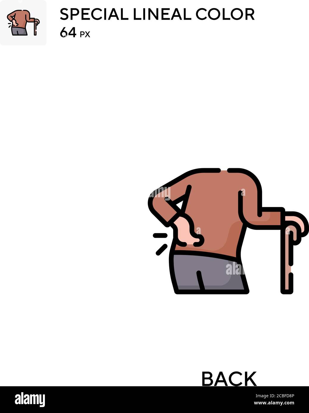 Back Simple vector icon. Back icons for your business project Stock ...