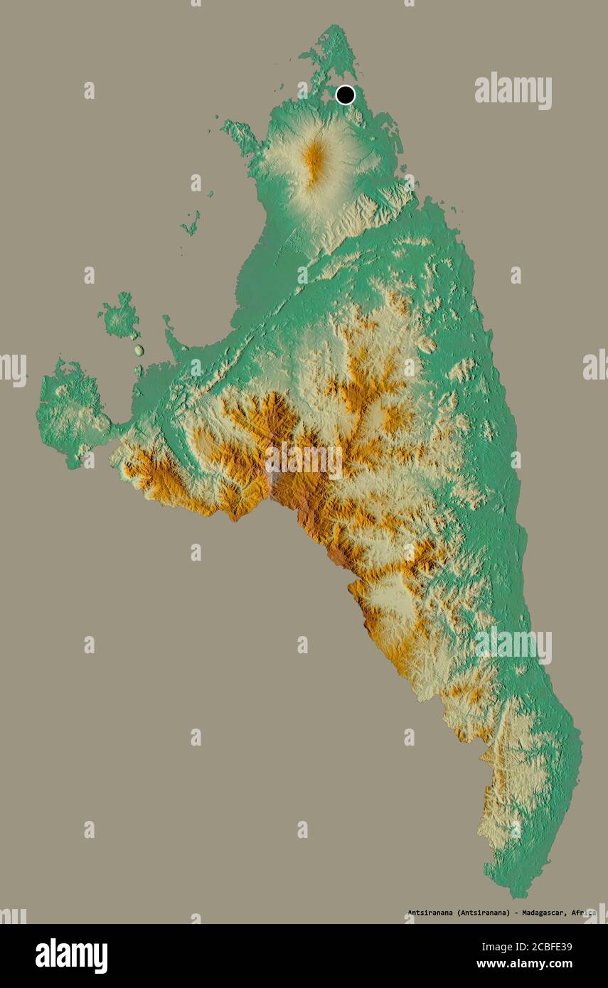 Madagascar Relief Map High Resolution Stock Photography and Images - Alamy