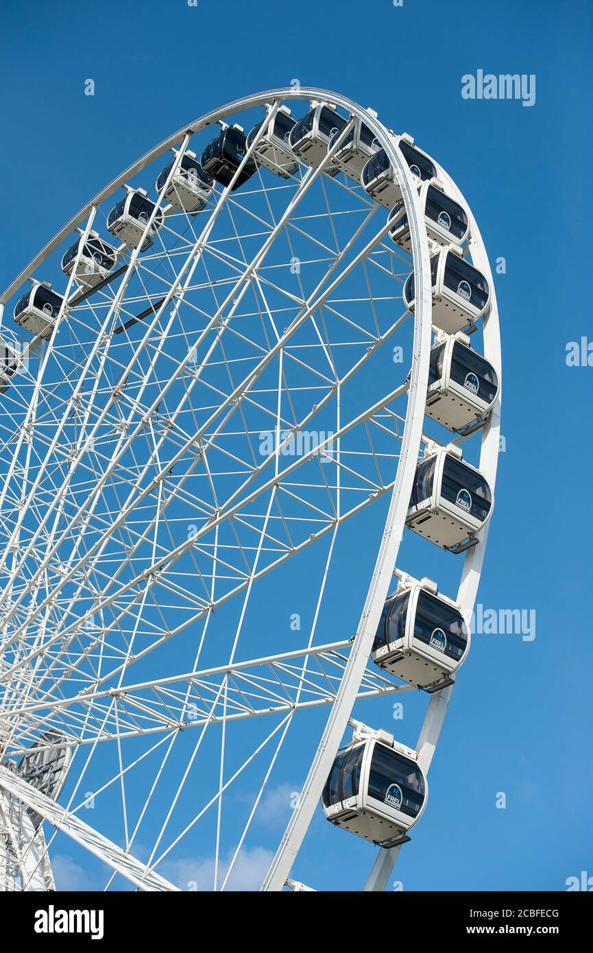 The Yorkshire Wheel in the city of York, Yorkshire, England Stock Photo ...