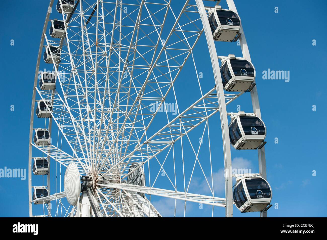 The Yorkshire Wheel in the city of York, Yorkshire, England Stock Photo ...