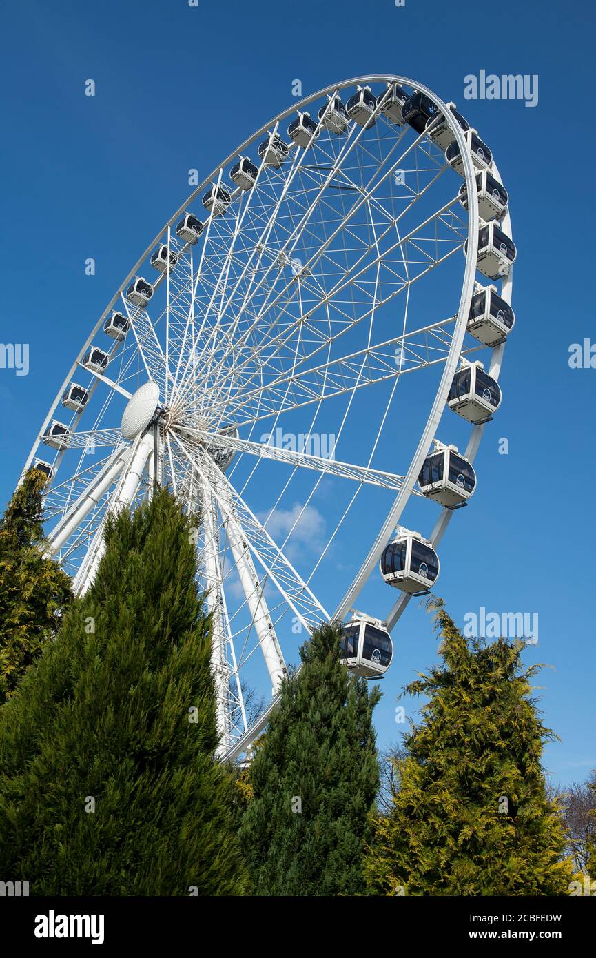 The Yorkshire Wheel in the city of York, Yorkshire, England Stock Photo ...