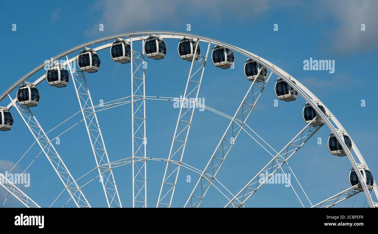 The Yorkshire Wheel in the city of York, Yorkshire, England Stock Photo ...