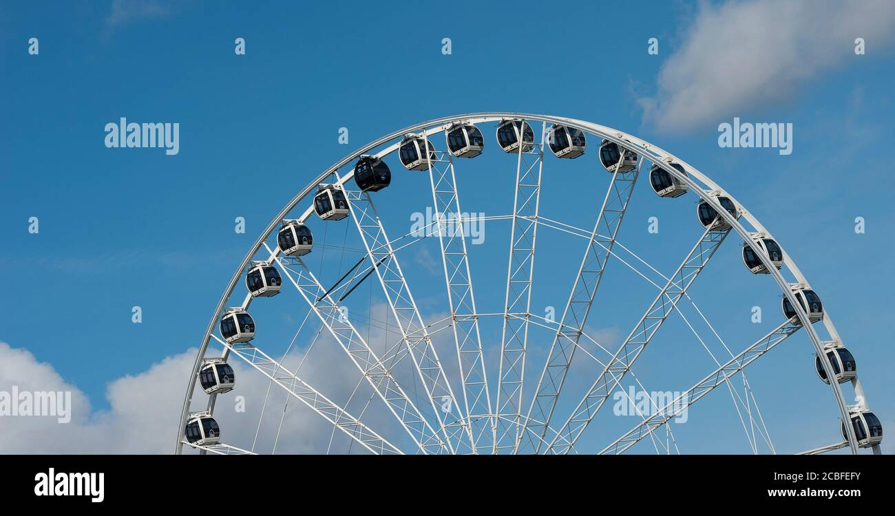 The Yorkshire Wheel in the city of York, Yorkshire, England Stock Photo ...