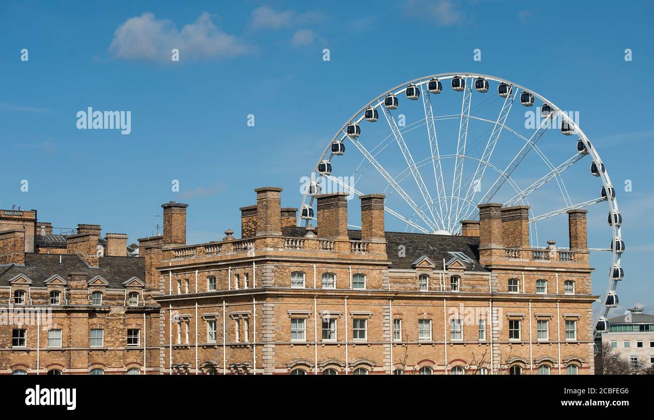 The Yorkshire Wheel in the city of York, Yorkshire, England Stock Photo ...