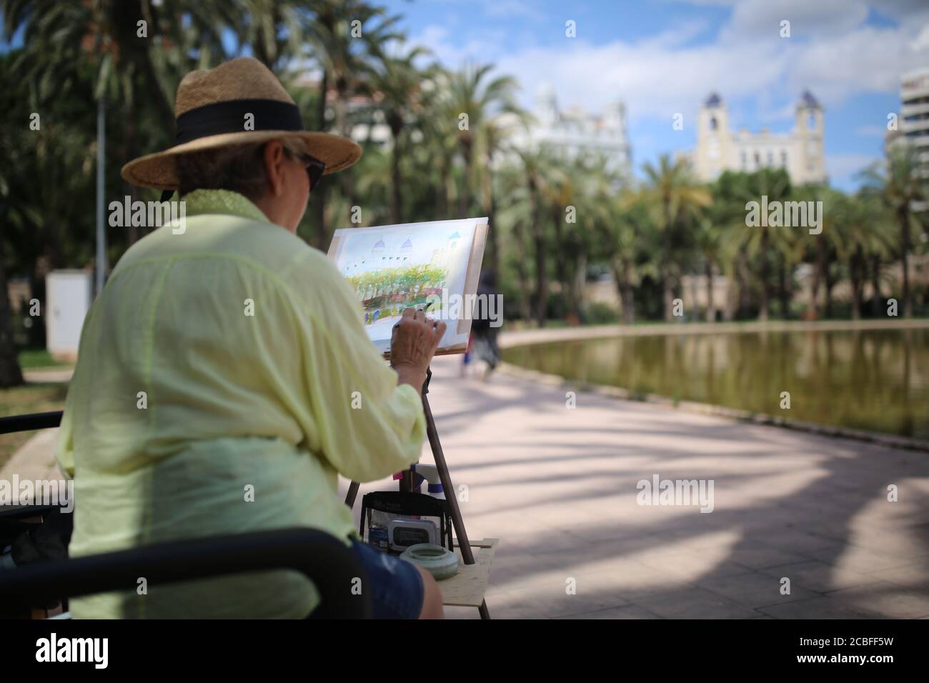 Turia gardens hi-res stock photography and images - Alamy