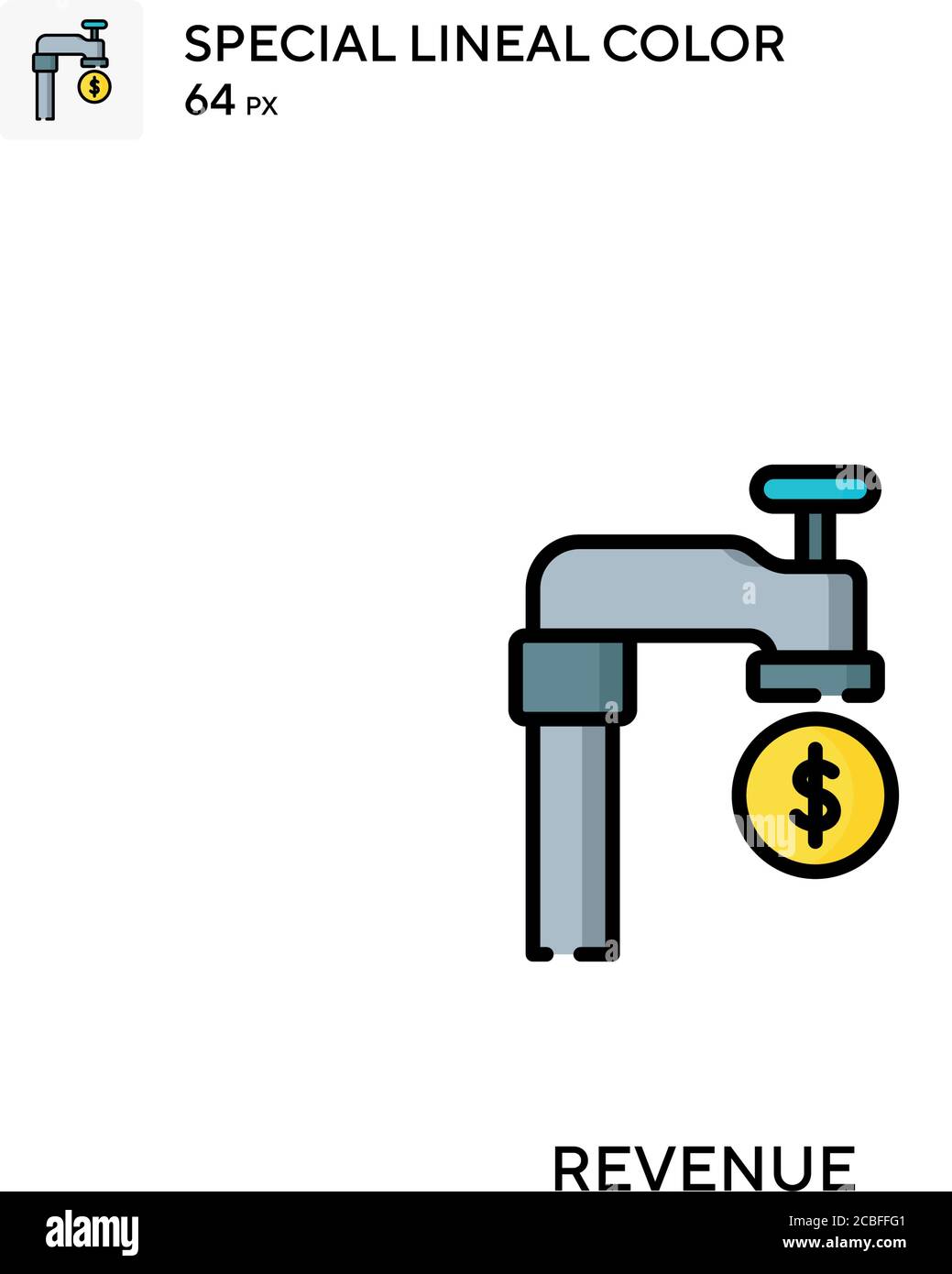 Revenue Simple vector icon. Revenue icons for your business project ...