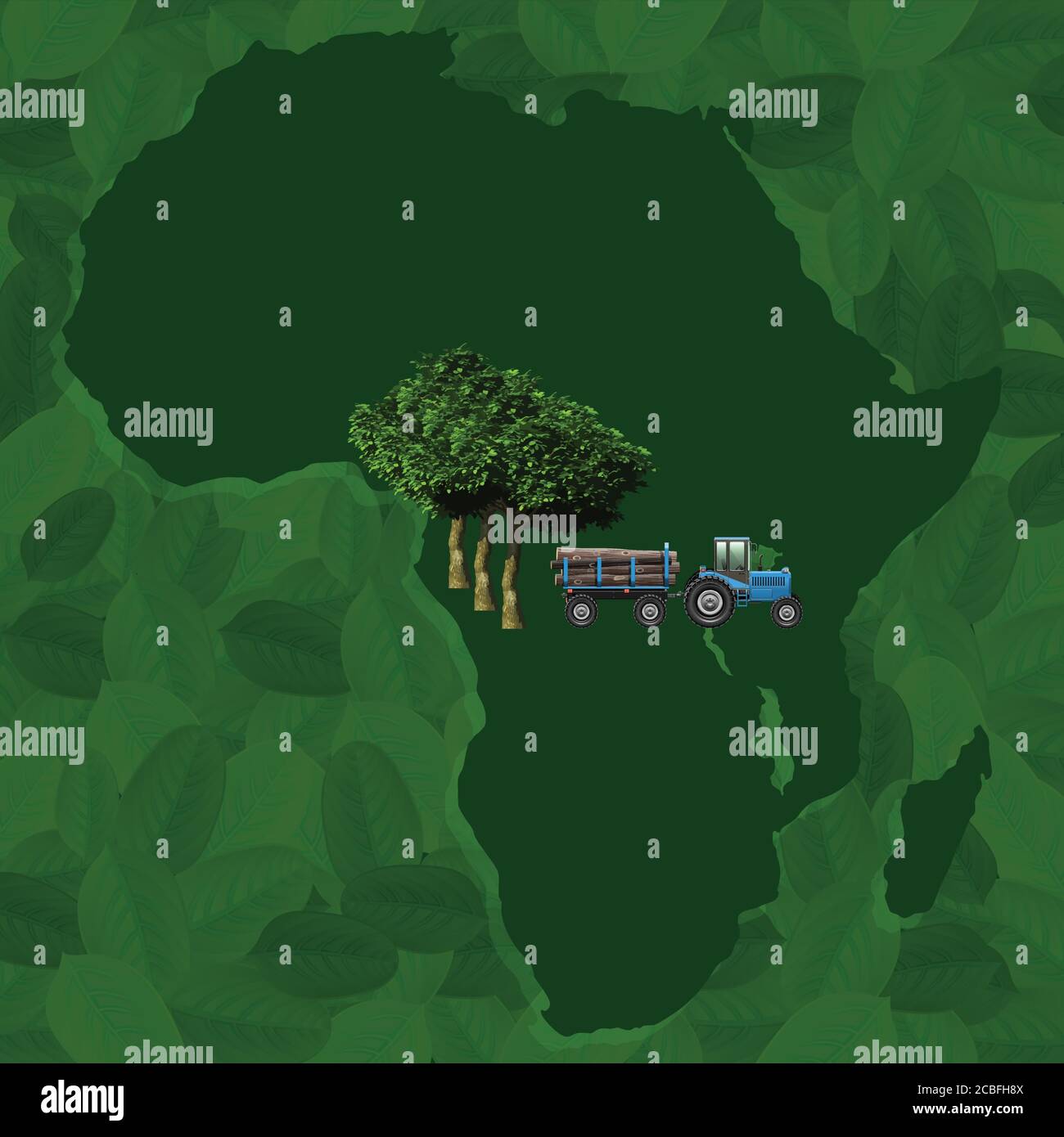 Deforestation In Africa Map