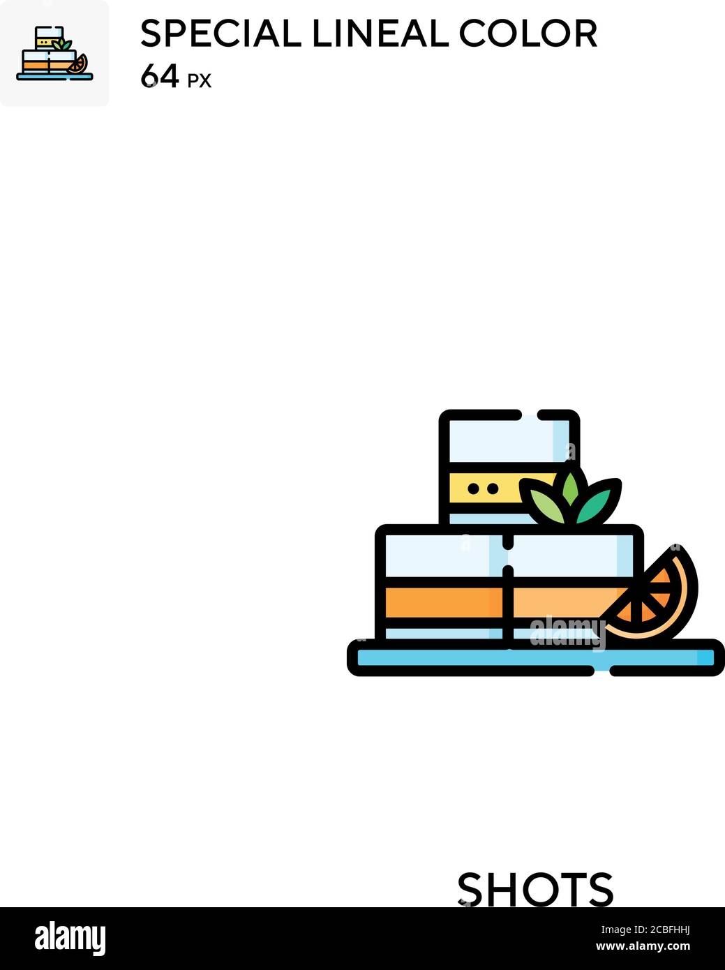 Shots Simple vector icon. Shots icons for your business project Stock ...