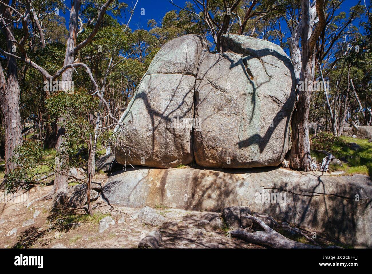 Country Landscape Mt Alexander Regional Park Victoria Australia Stock ...