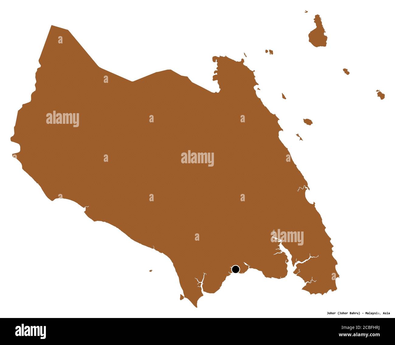Johore map hi-res stock photography and images - Alamy