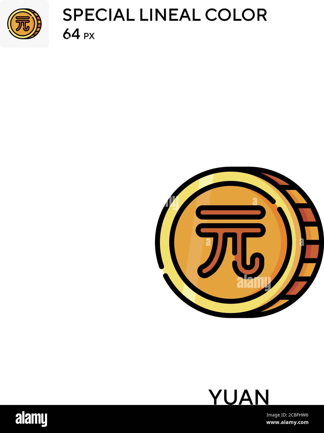 Yuan Simple vector icon. Yuan icons for your business project Stock ...