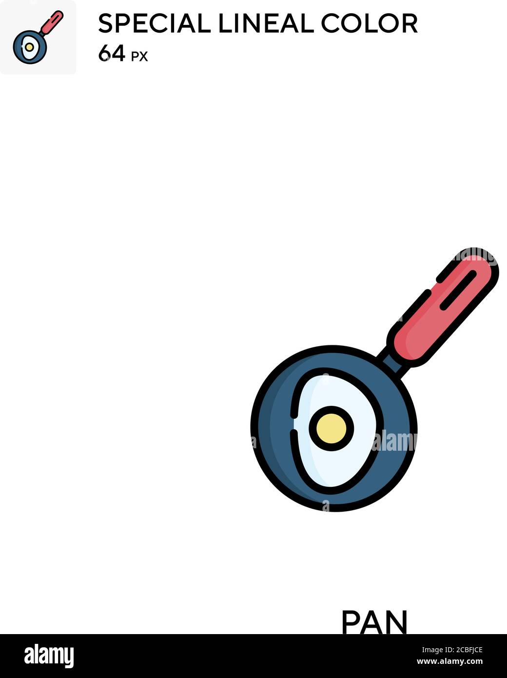 Pan Simple vector icon. Pan icons for your business project Stock ...