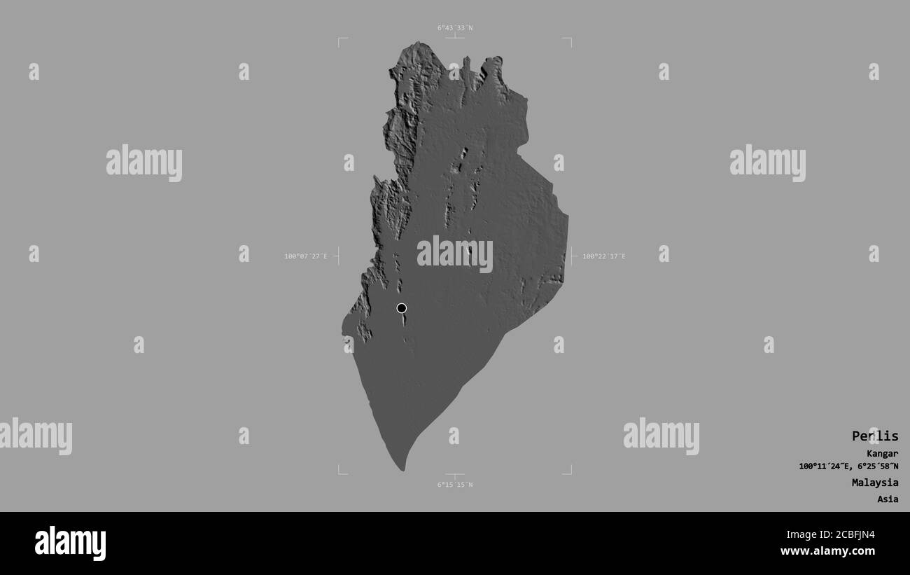 Perlis map hi-res stock photography and images - Alamy