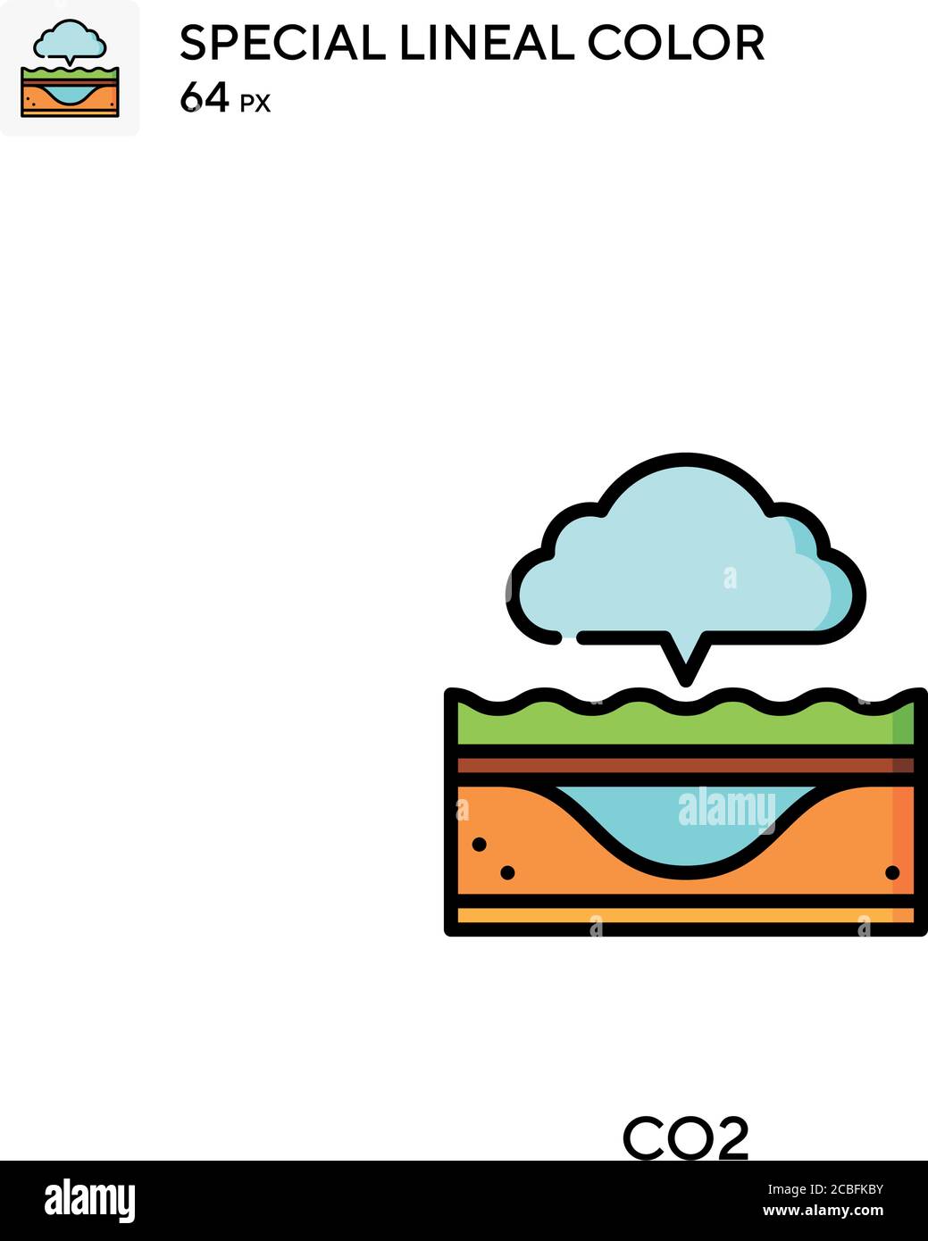 Co2 Simple vector icon. Co2 icons for your business project Stock ...