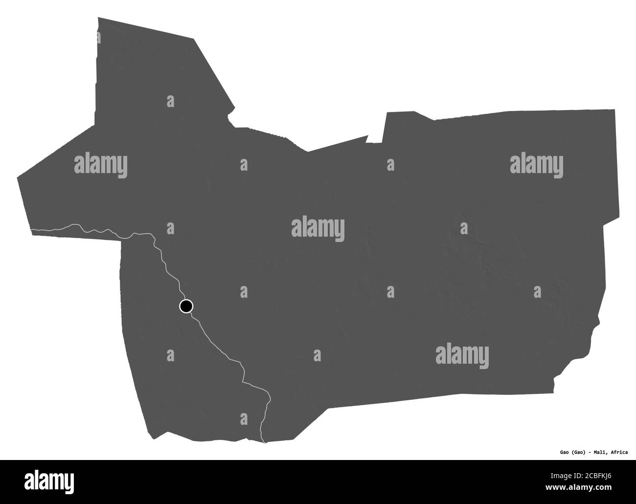 Gao Mali Map Africa Mali Africa Map Stock Vector Images Alamy