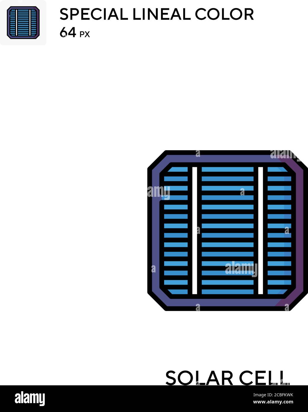 Solar cell Simple vector icon. Solar cell icons for your business ...