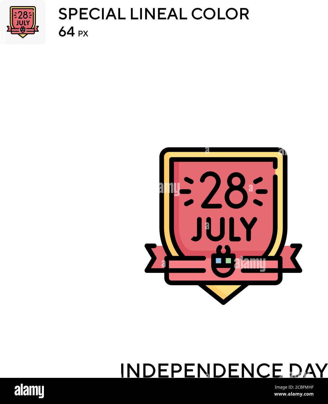 Independence day Simple vector icon. Independence day icons for your ...