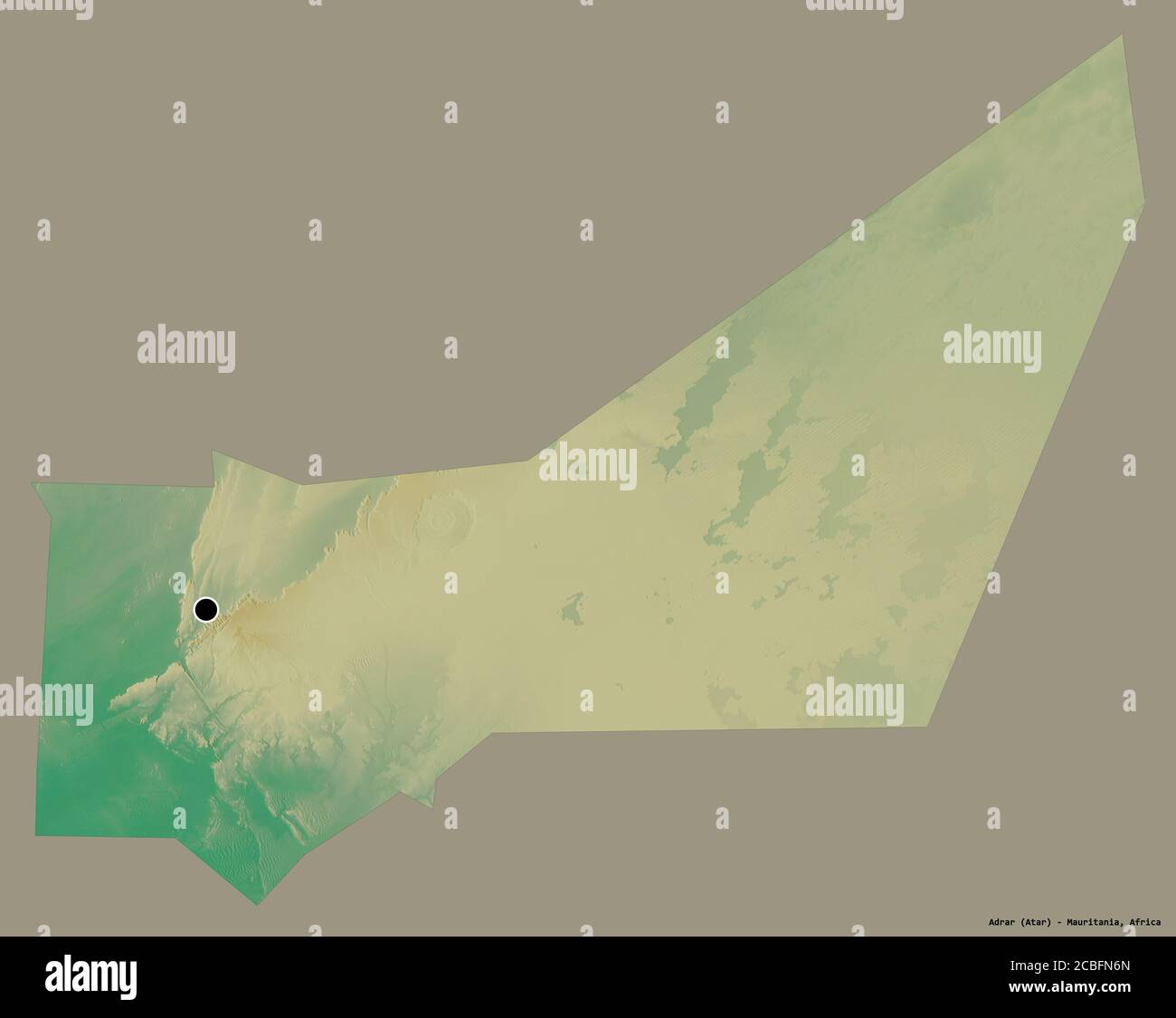 Atar map hi-res stock photography and images - Alamy