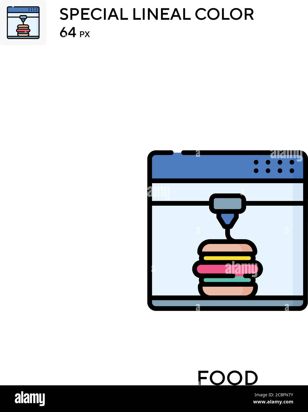 Food Simple vector icon. Food icons for your business project Stock ...