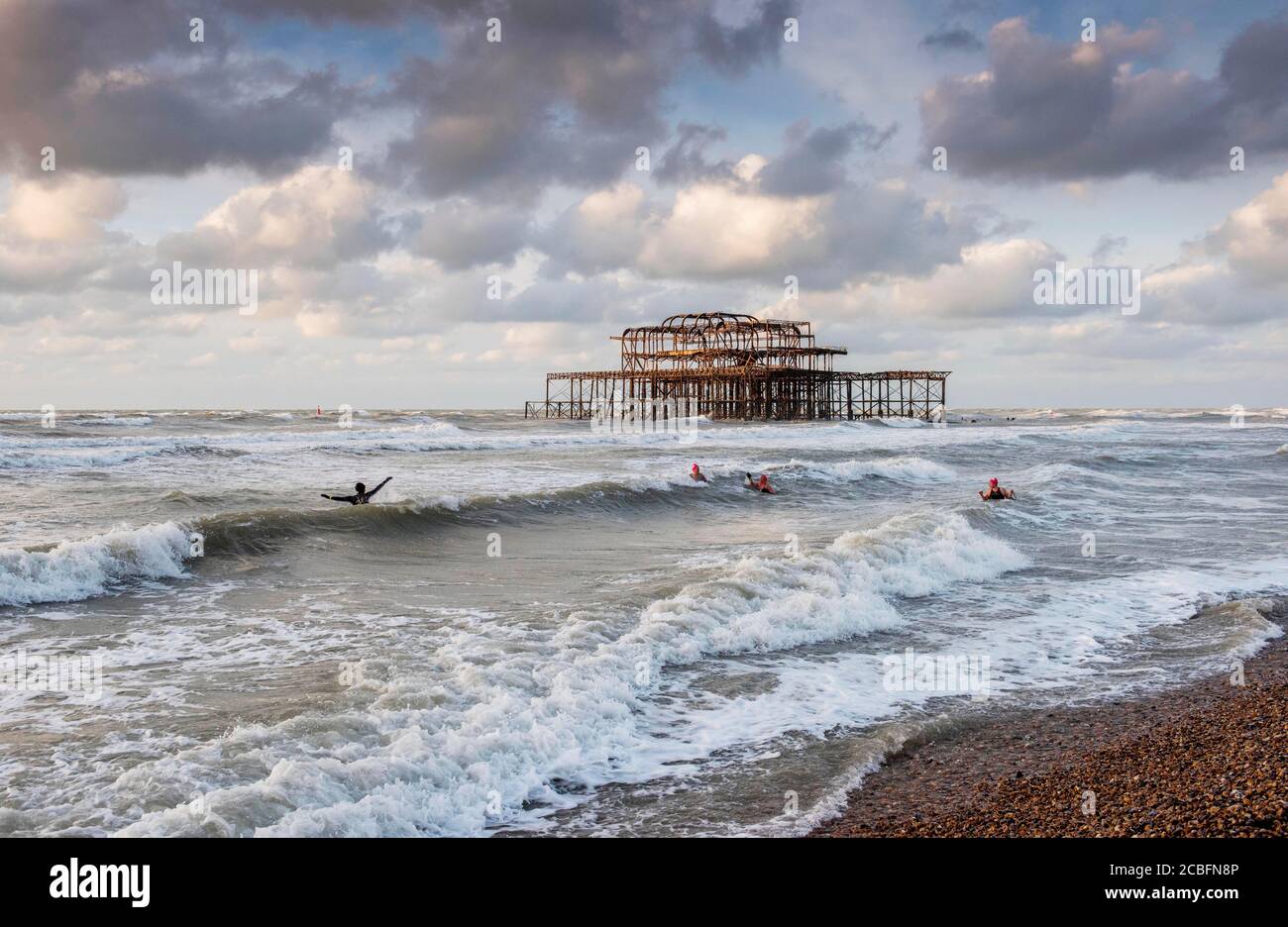 English channel swimmers hi-res stock photography and images - Alamy