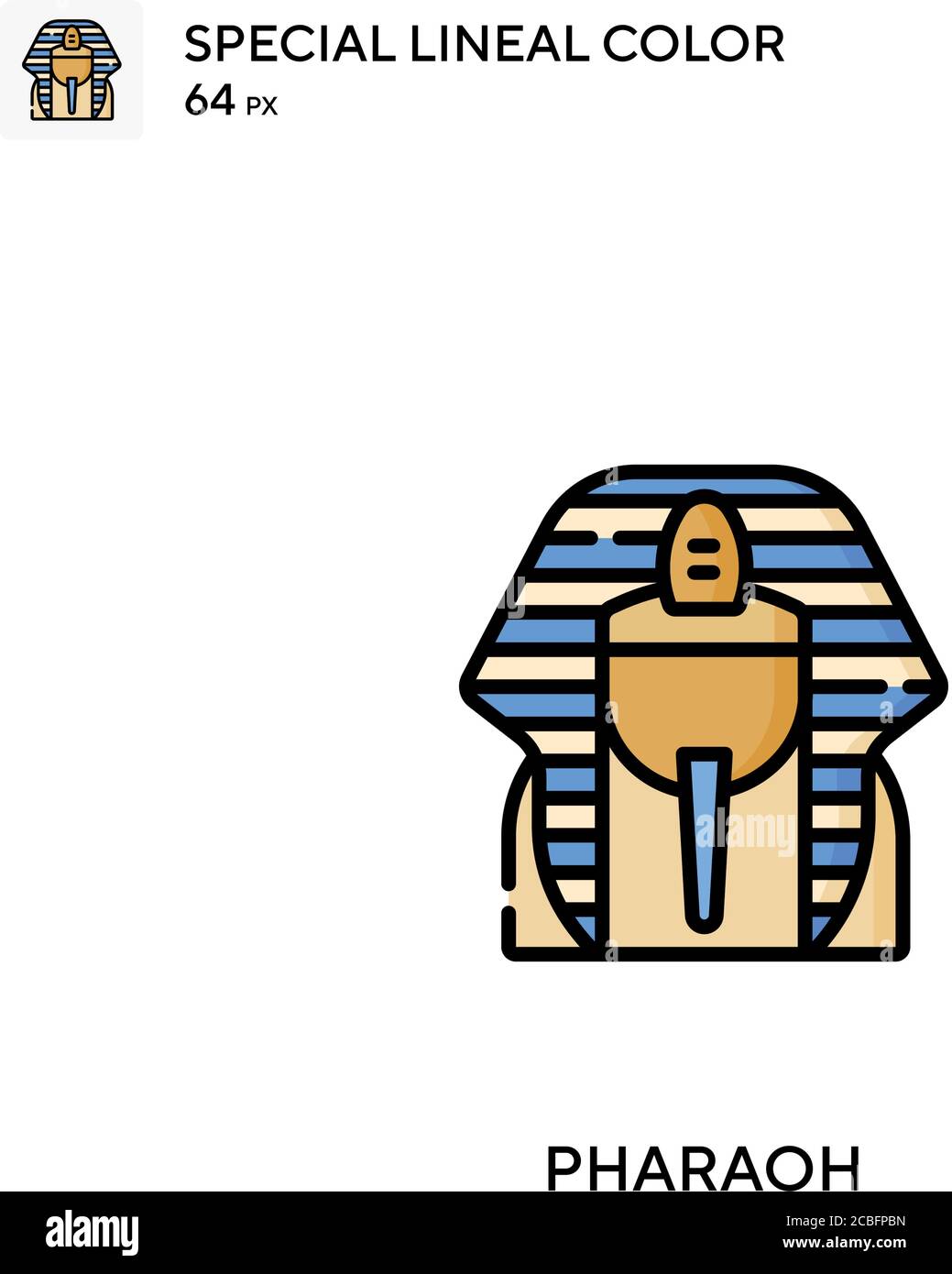 Pharaoh Simple vector icon. Pharaoh icons for your business project ...